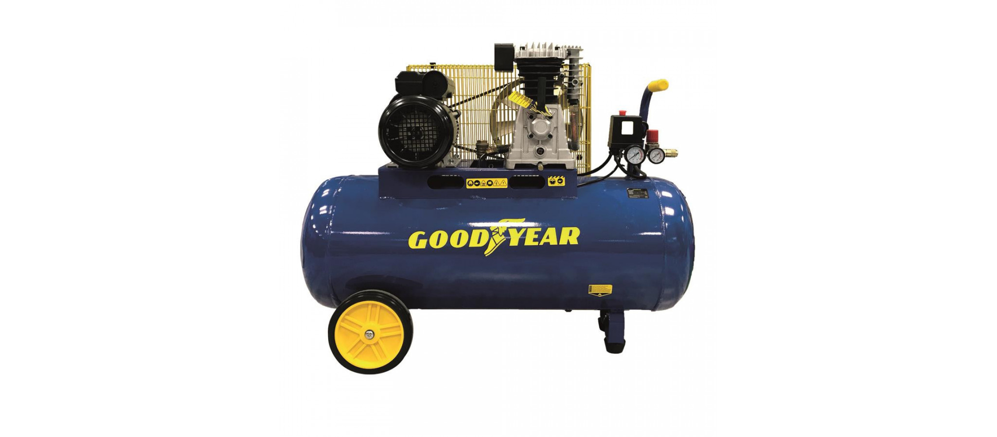 COMPRESOR ELECTRICO GOODYEAR GY 3100B 3HP 100L CORREAS 10BAR